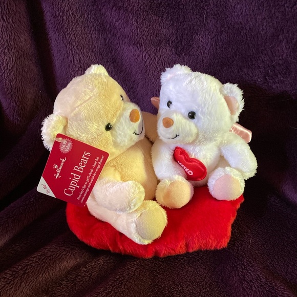 Hallmark | Holiday | Hallmark Cupid Bears Animated Valentine Plush Nwt ...